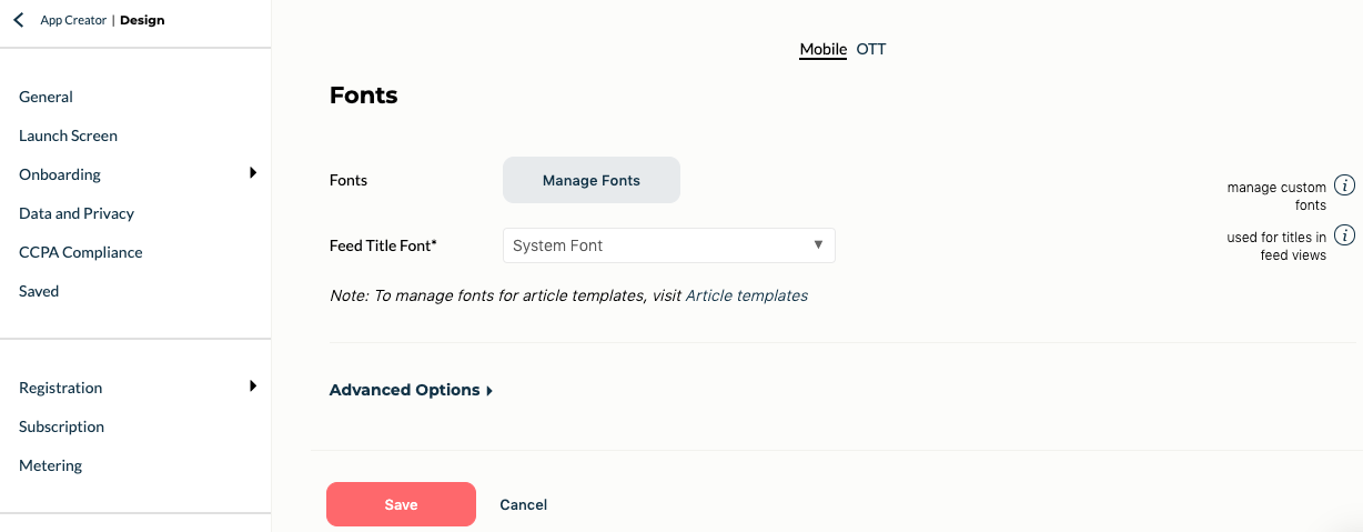 Customize Fonts for your Mobile App – MAZ Systems